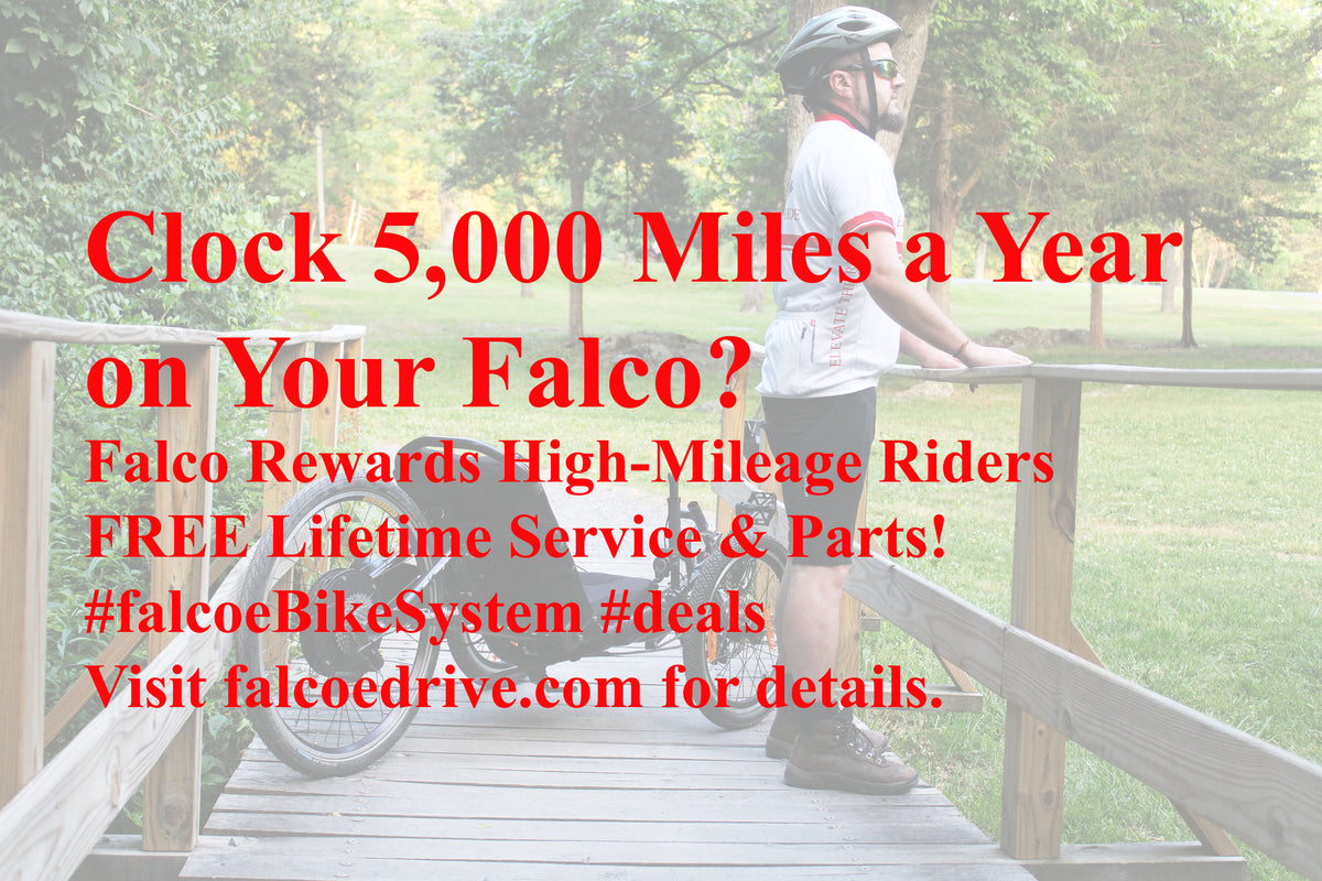 Lifetime of Free Service and Parts – Falco eMotors Inc.