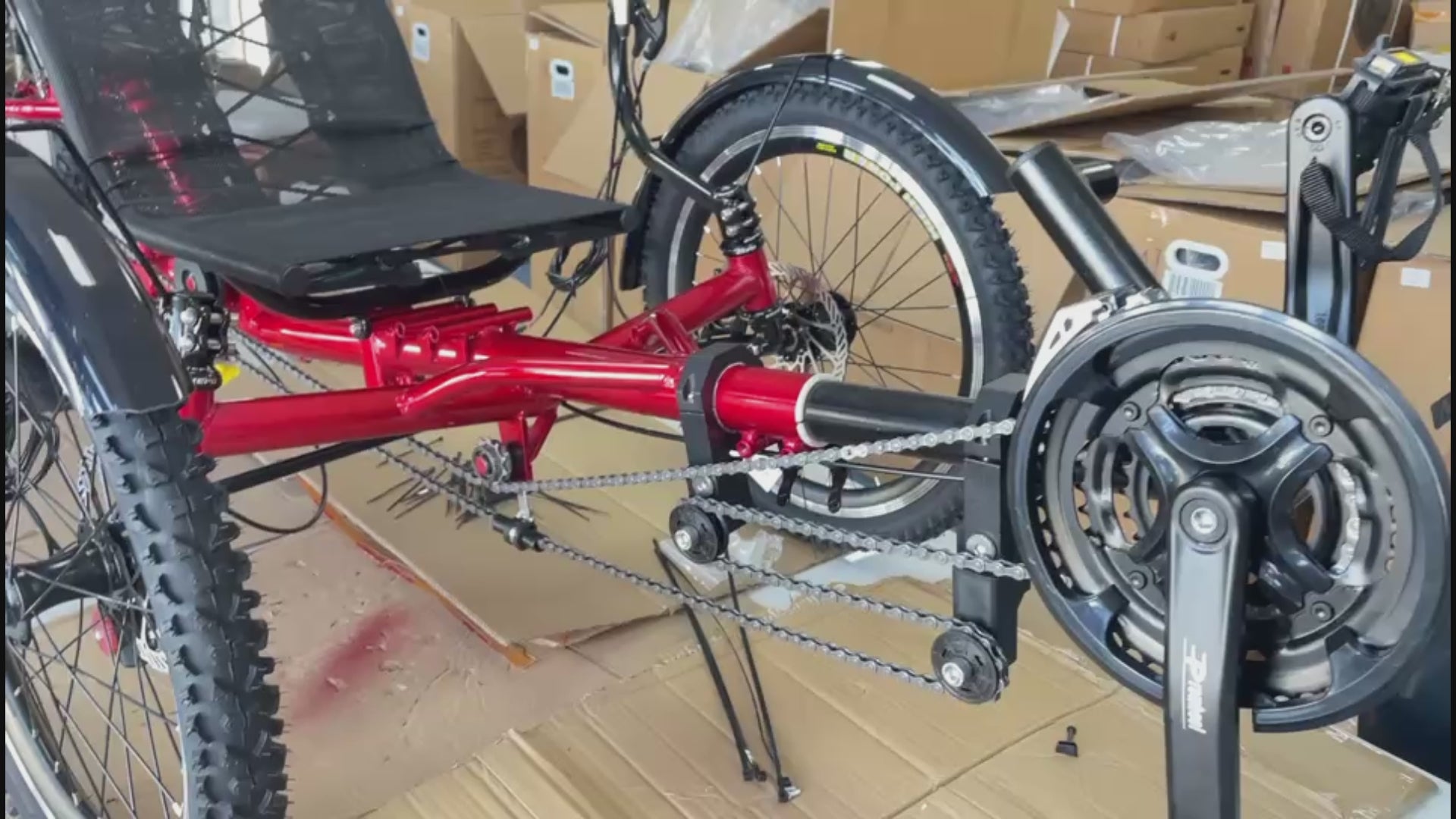 Three Wheels of Magic – Chain Gobbler – Falco eMotors Inc.